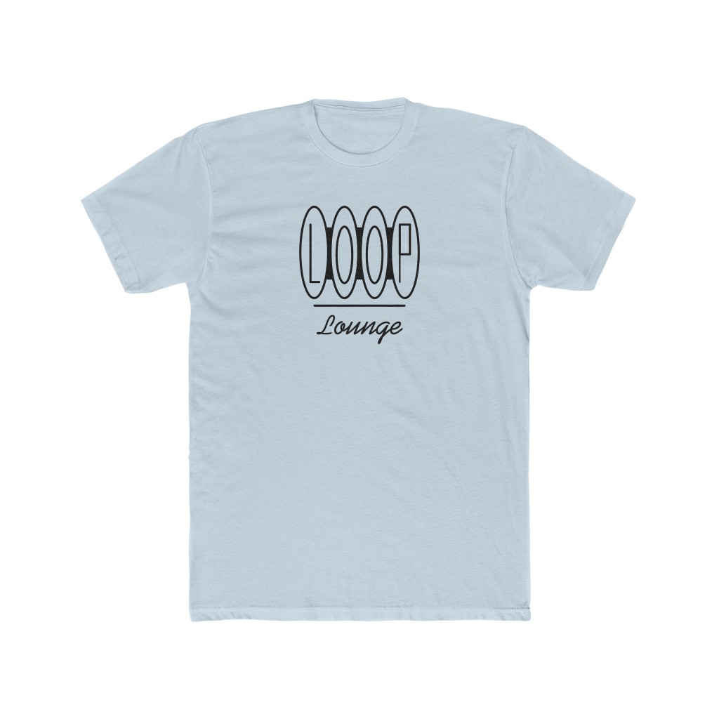 Loop Lounge – Passaic Park, N.J. Men’s crew T-shirt. | Lost Graphics